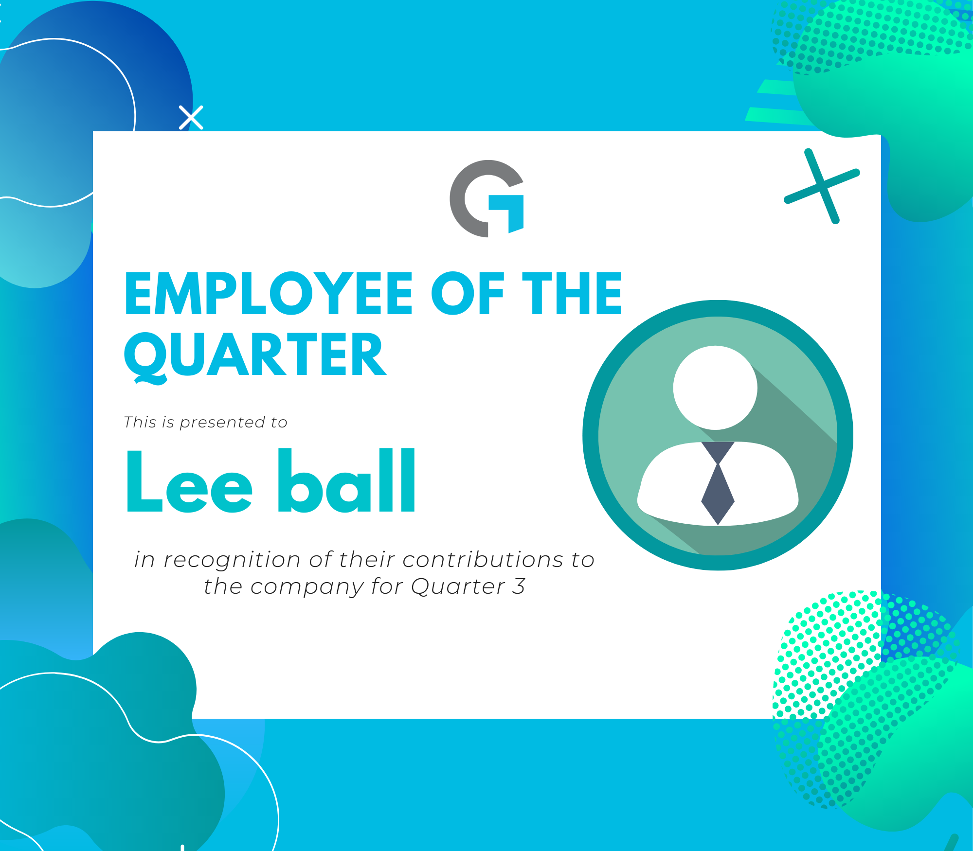 Employee of the Quarter - Q3 2021 | Granby Marketing